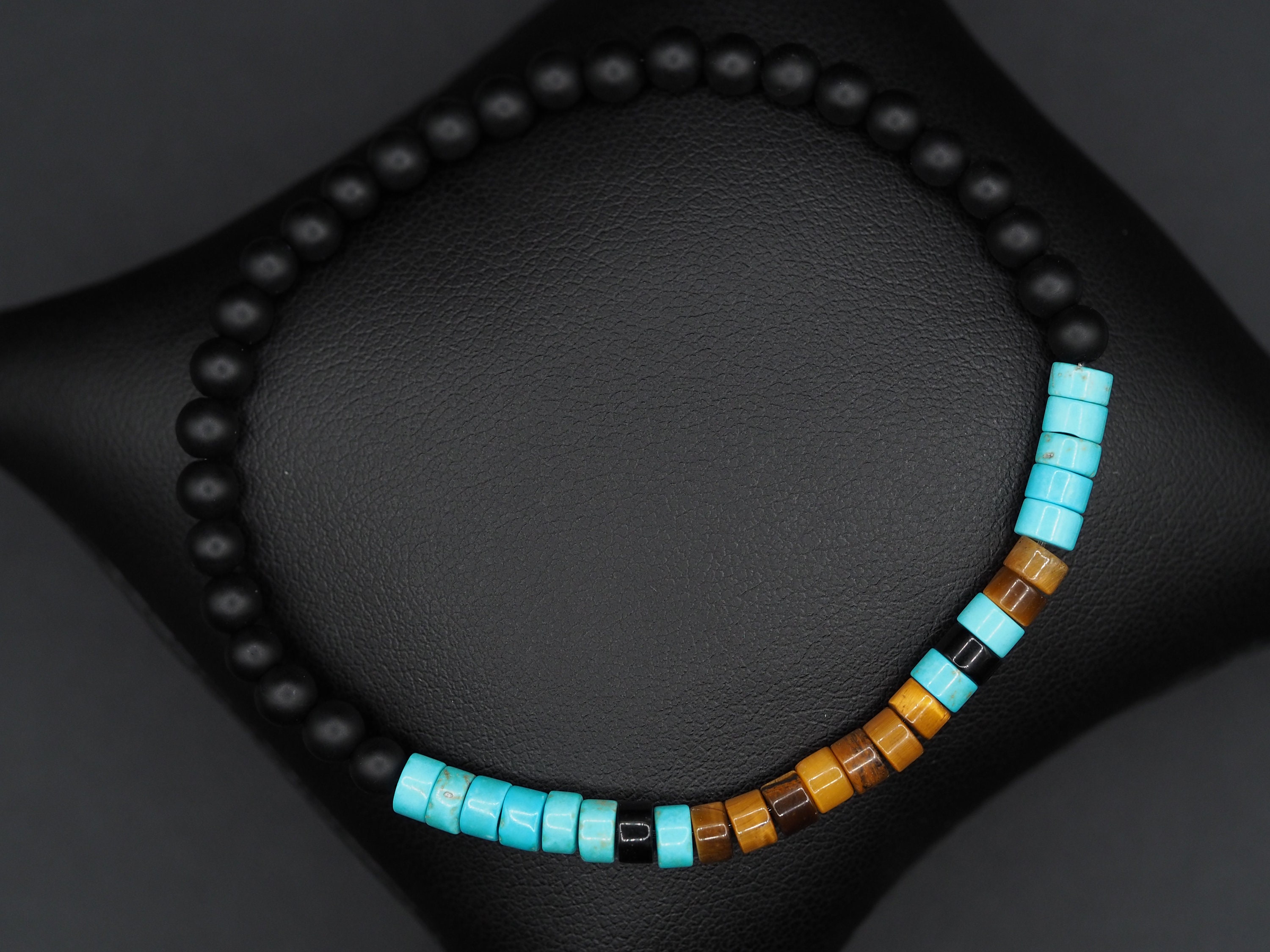 Fine Turquoise Heishi Bracelet, Summer Bracelet, Mens Heishi Bracelet ...