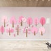 Pink Tree Clipart Bundle, Trees PNG Commercial Use Digital Download for ...