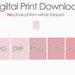 Pink Tree Clipart Bundle, Trees PNG Commercial Use Digital Download for ...