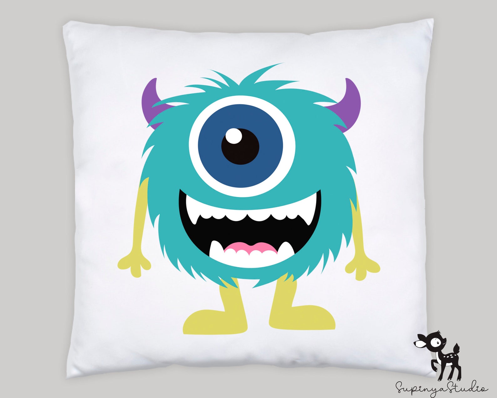 Cute Monster Clipart, Little Monster Clip Art, Funny Silly Peekaboo ...