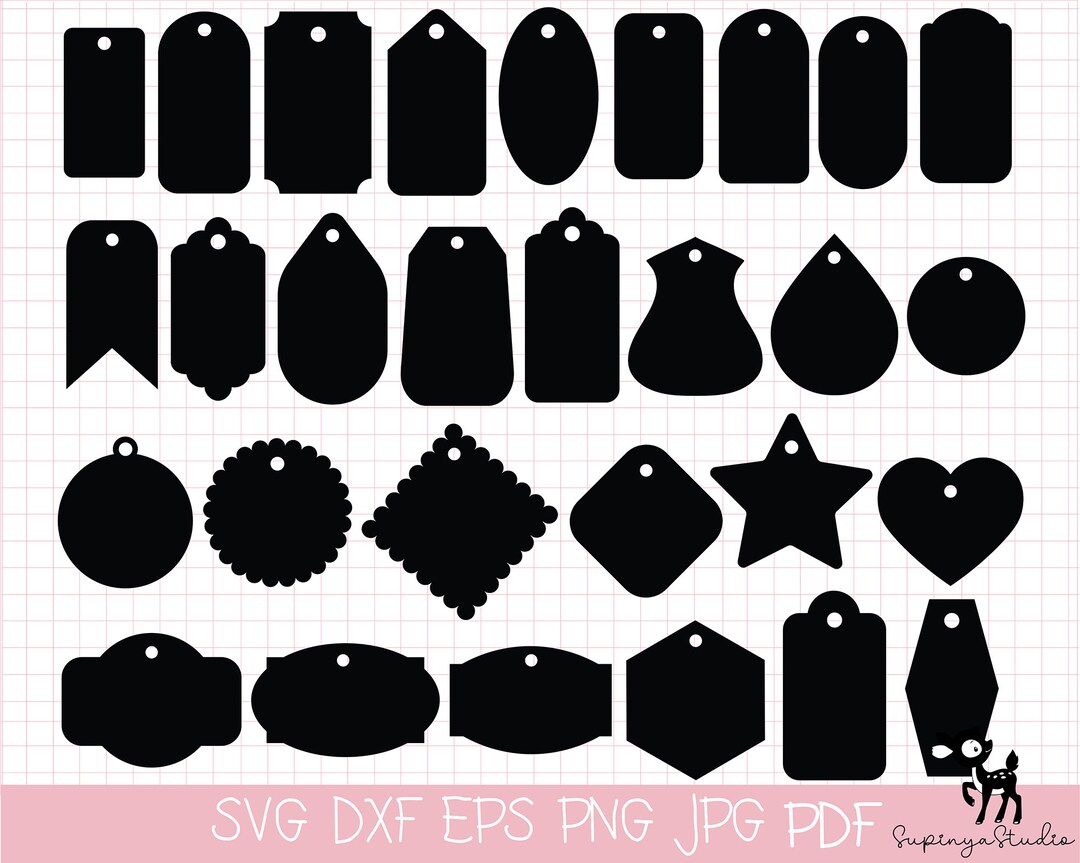 29 Tag SVG,Etiquetas SVG Bundle,Etiquetas Plantilla,DXF,Etiqueta,Tela ...
