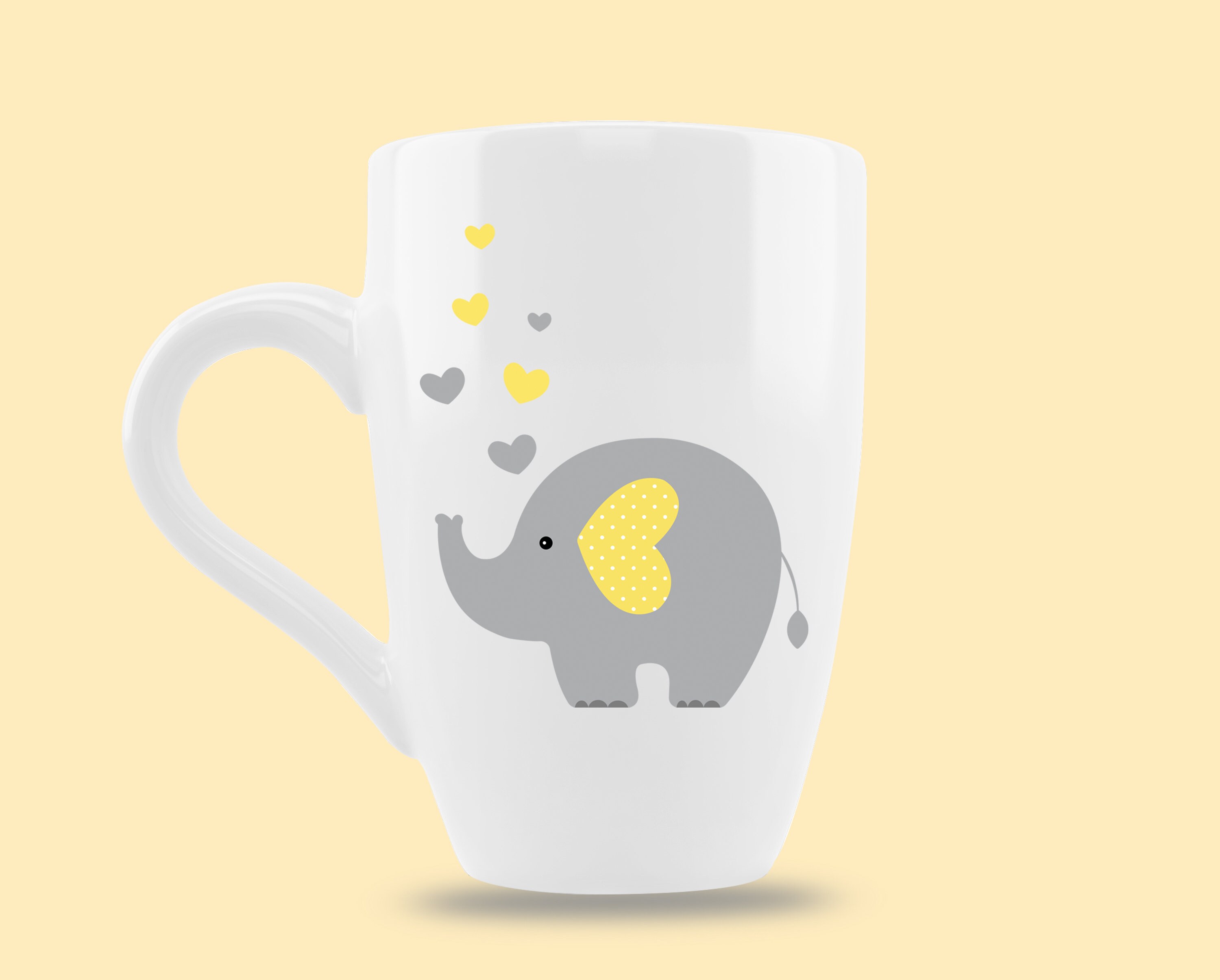 Elephant SVG Heart Elephant Cute Elephant Image File Heart - Etsy