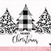 Buffalo Plaid Cheetah Tree Svg Bundle,merry Christmas Svg,christmas ...