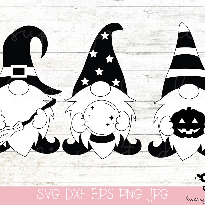 Halloween Gnome Svg - Etsy