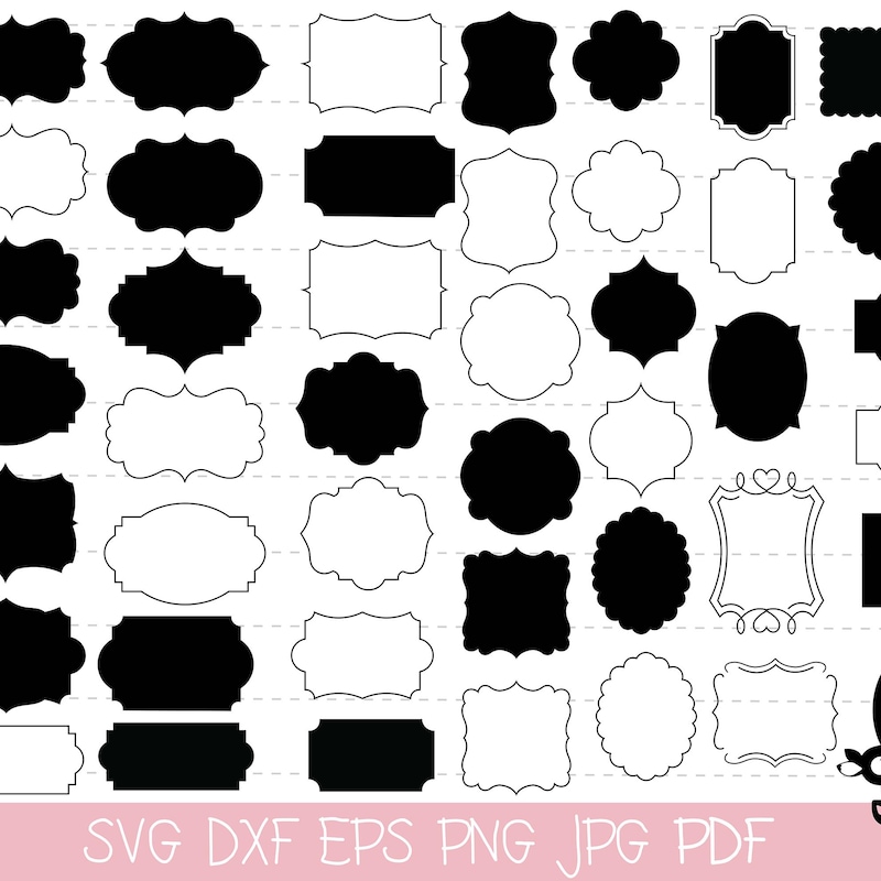 Apothecary Borders - Etsy