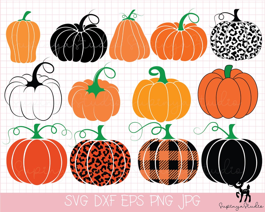 Pumpkin Svg Bundle, Halloween Svg, Pumpkin Svg, Fall Svg, Autumn Svg ...