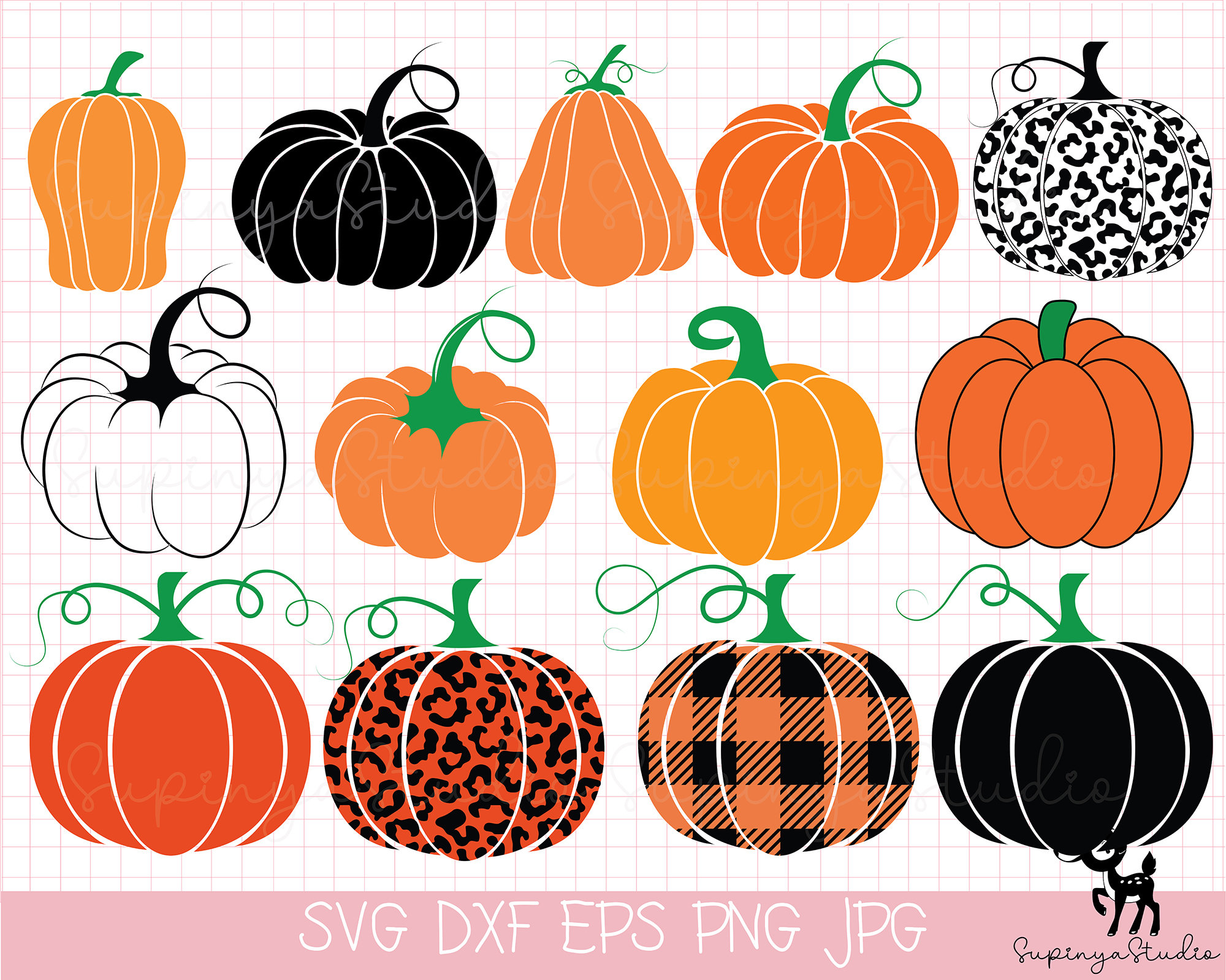 Pumpkin Svg Bundle Halloween Svg Pumpkin Svg Fall Svg - Etsy