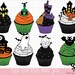Spooky Halloween Cupcakes ,halloween Cupcakes Clipart -cute Cupcakes ...