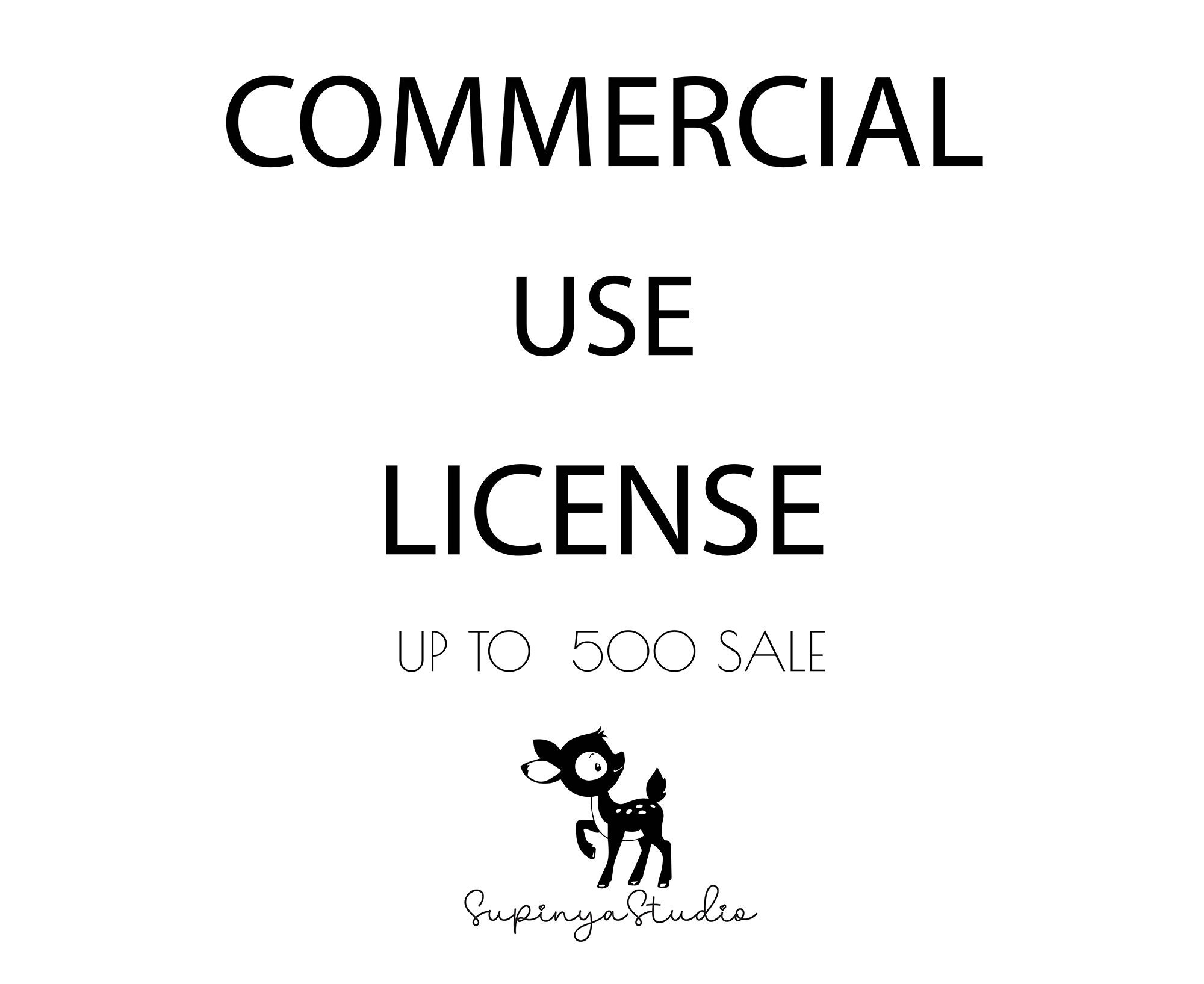 Commercial License Svg Files - Etsy