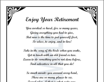 Religious Retirement Poems