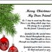 Christmas Poem for My Friend, Friend Christmas Gift, DIGITAL DOWNLOAD ...