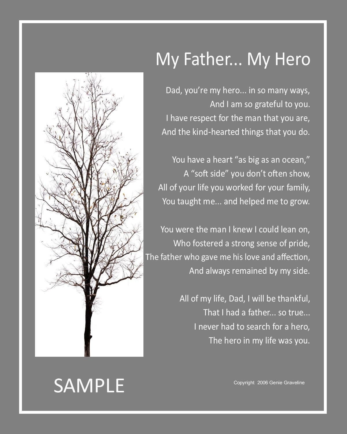 FATHER POEM Digital Download Father Poem Father Verse Best - Etsy Canada