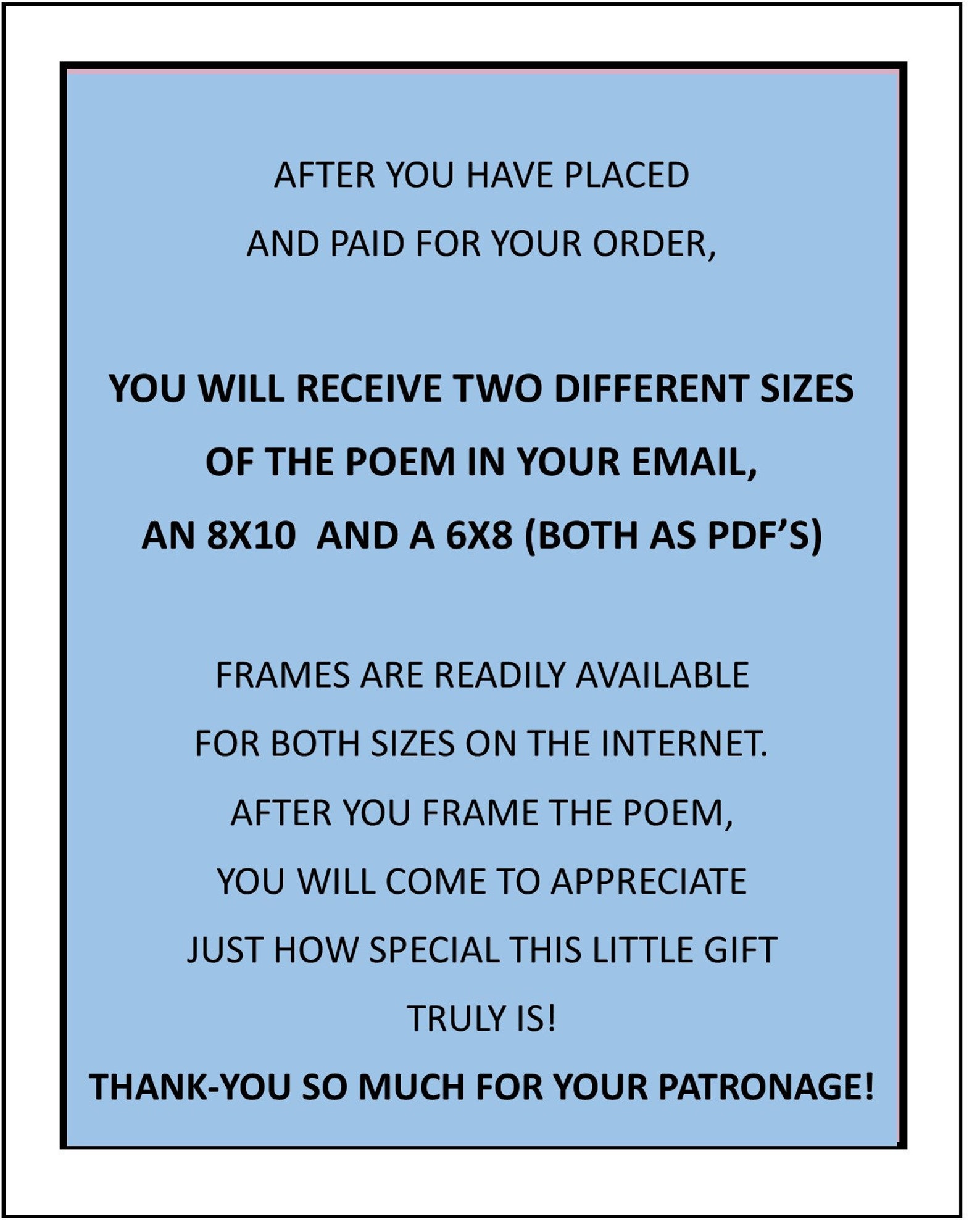 For Our Son Poem Verse Print Saying Gift Present DIGITAL - Etsy