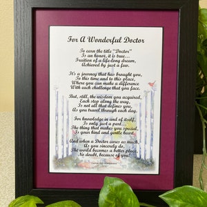 For A Wonderful Doctor Digital Download Doctor Poem Doctor - Etsy