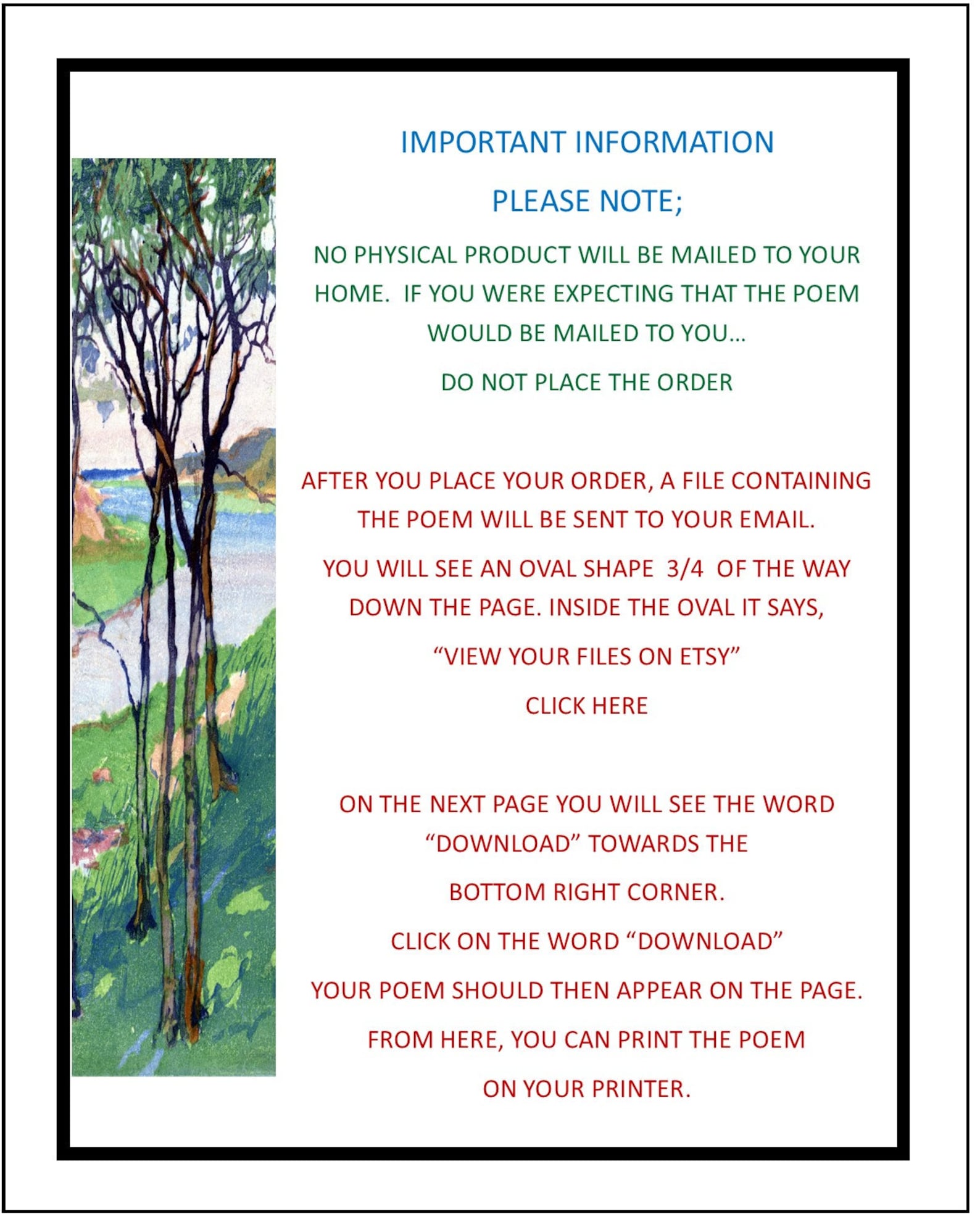 Our Family Poem DIGITAL DOWNLOAD Family Verse Family Print - Etsy