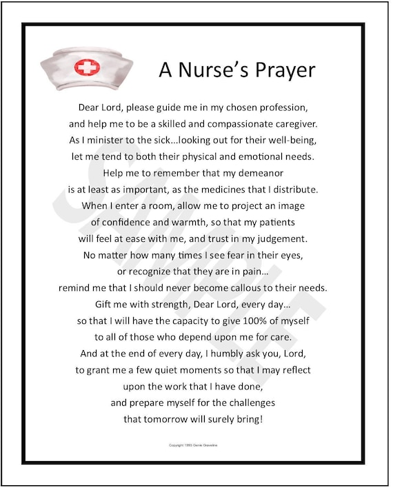Thank You Nurse Poem