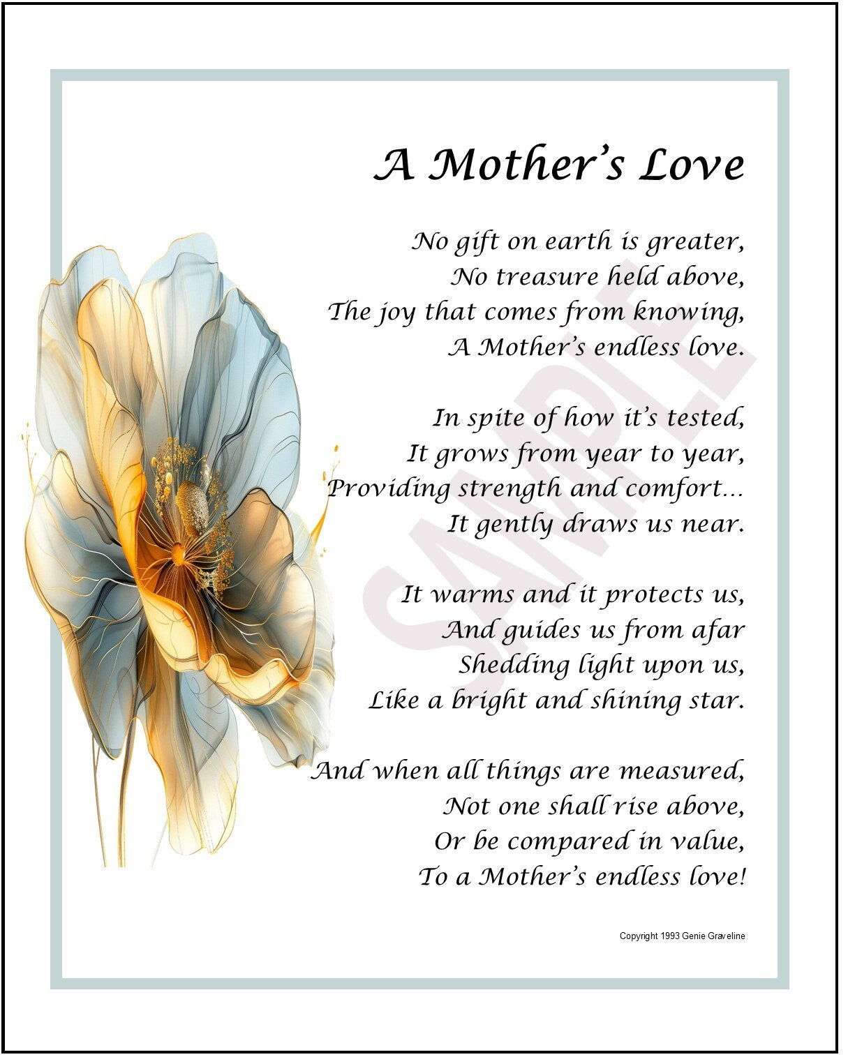 The Best Mother Poems