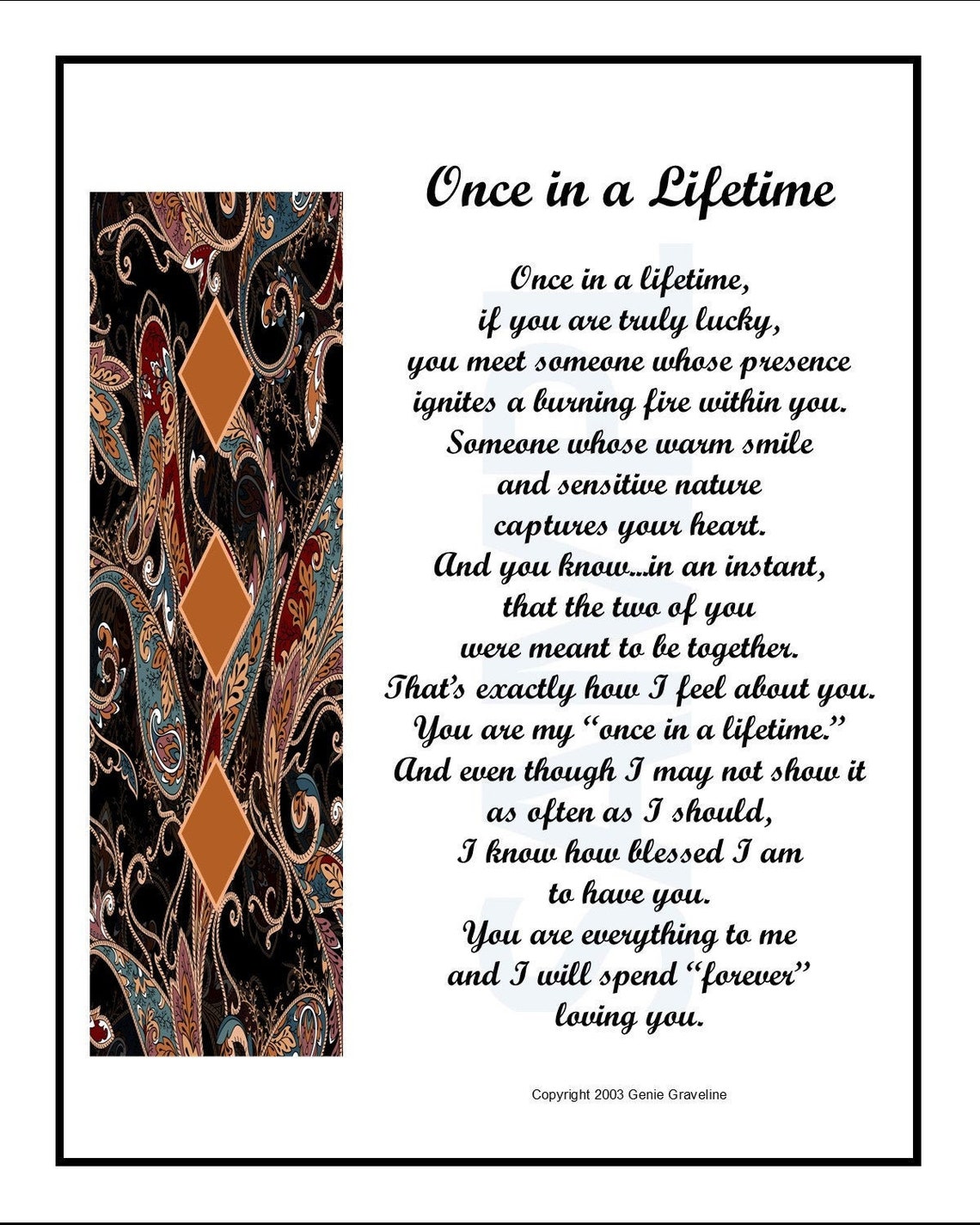 Printable Love Poem Love Print Husband Poem Wife Poem - Etsy Canada