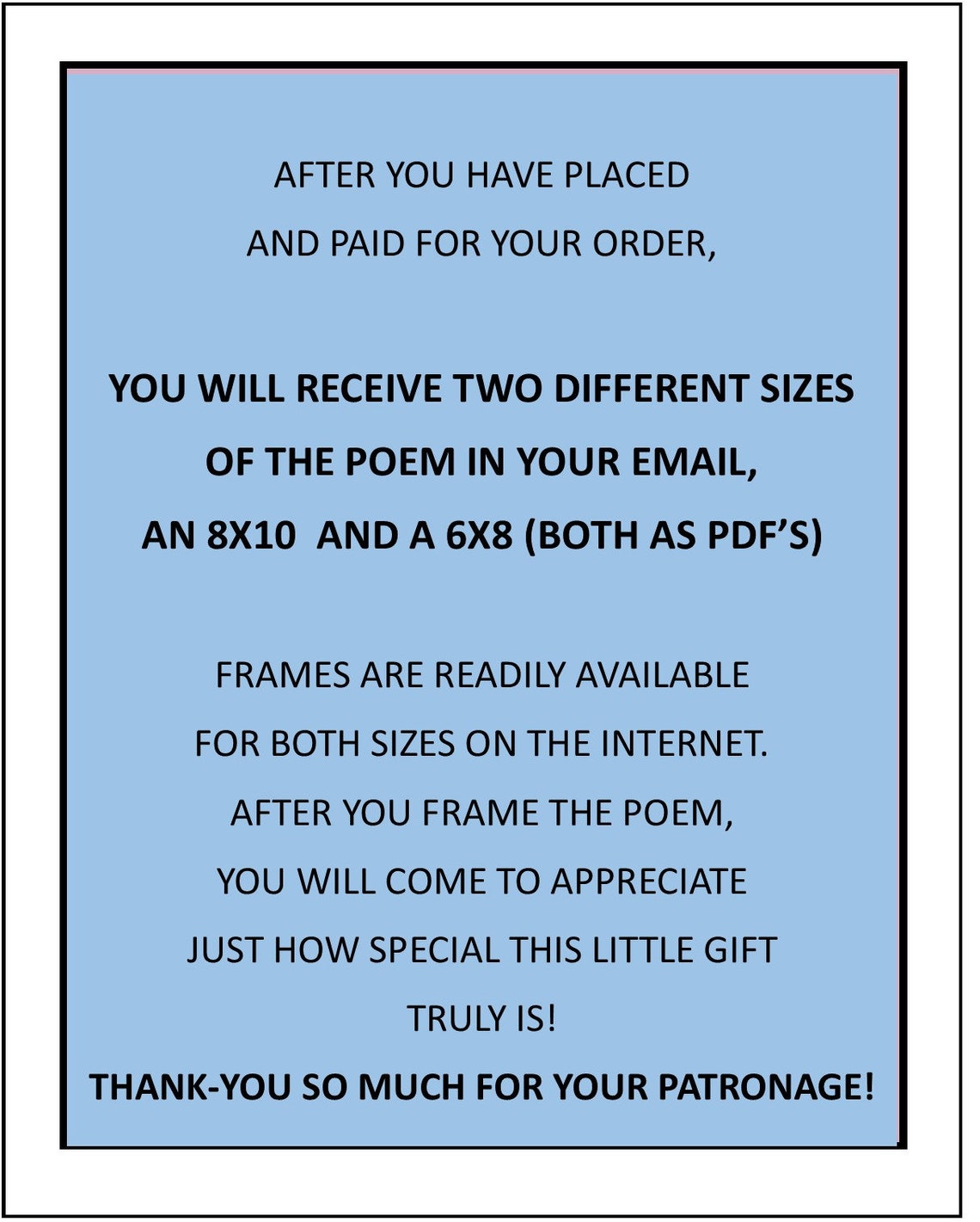 Poem for Our Son DIGITAL DOWNLOAD Son Graduation Gift - Etsy Canada