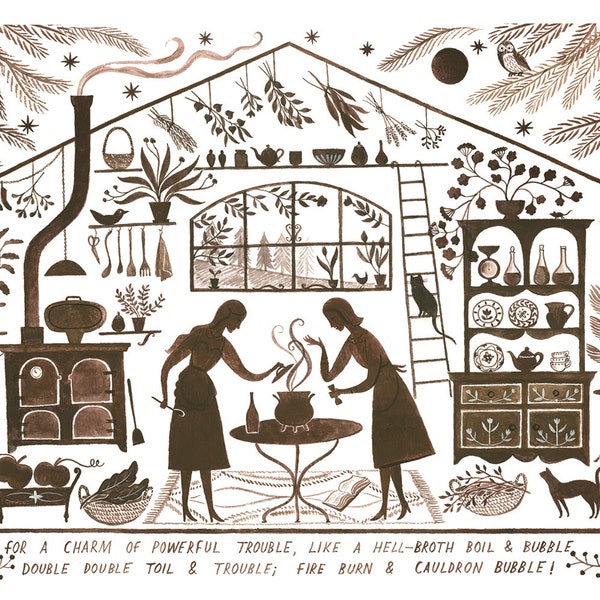 Kitchen Witch - Etsy