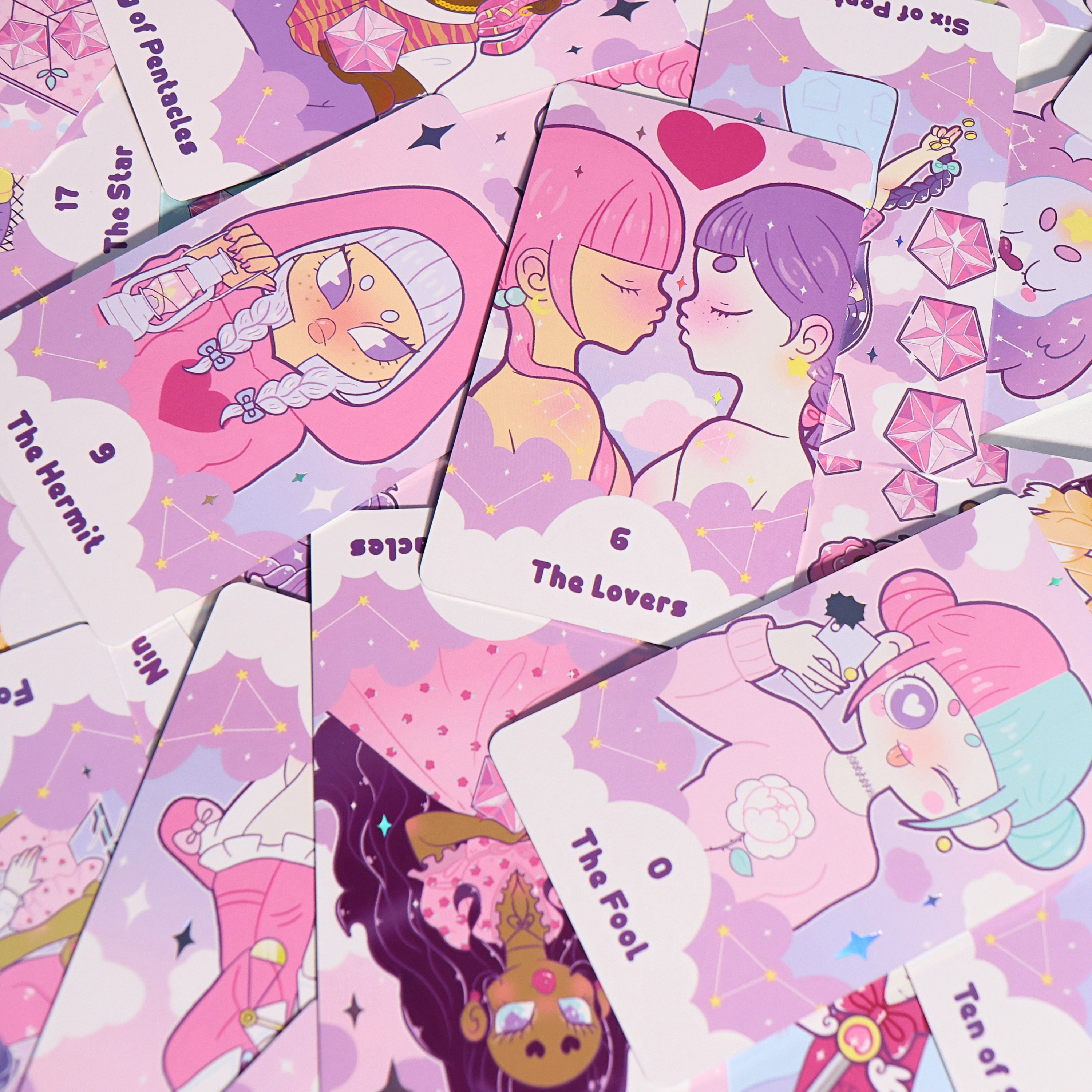 The Pastel Journey Tarot Deck & Guidebook indie Tarot Deck - Etsy