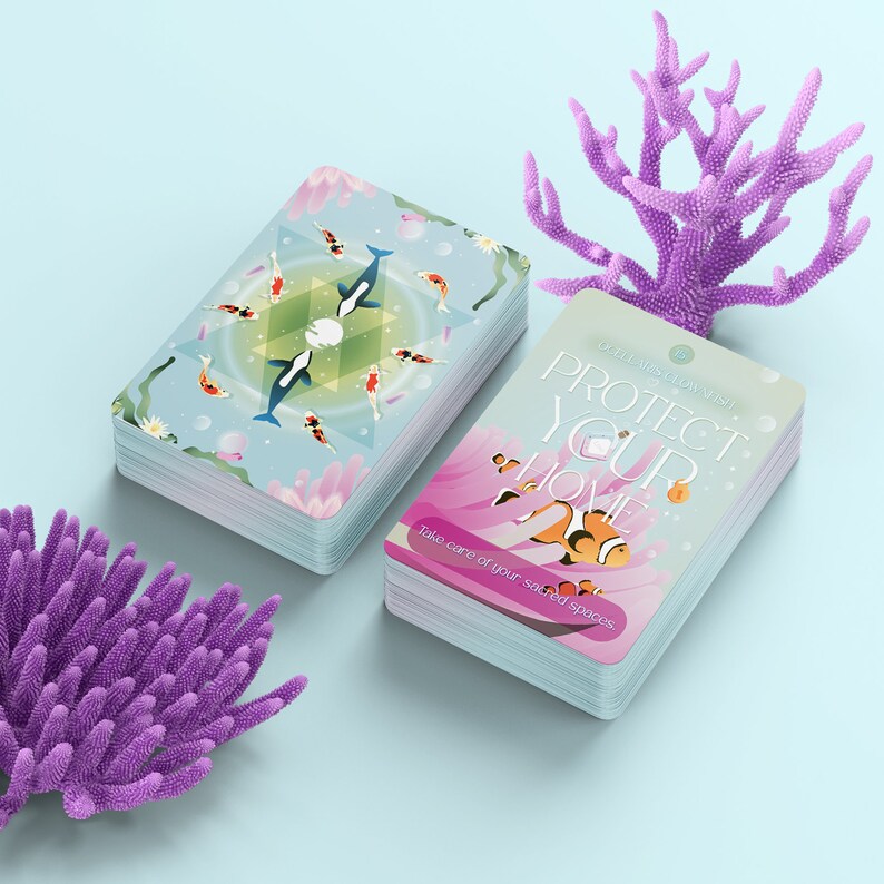 Below the Surface Oracle Deck Guidebook Journal preorder - Etsy