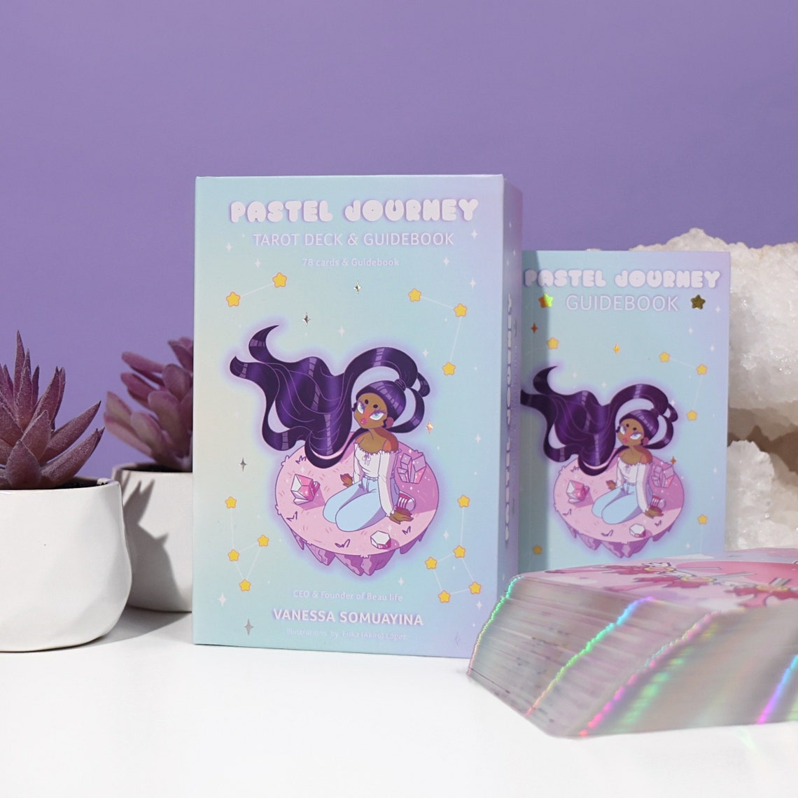 The Pastel Journey Tarot Deck & Guidebook | Etsy