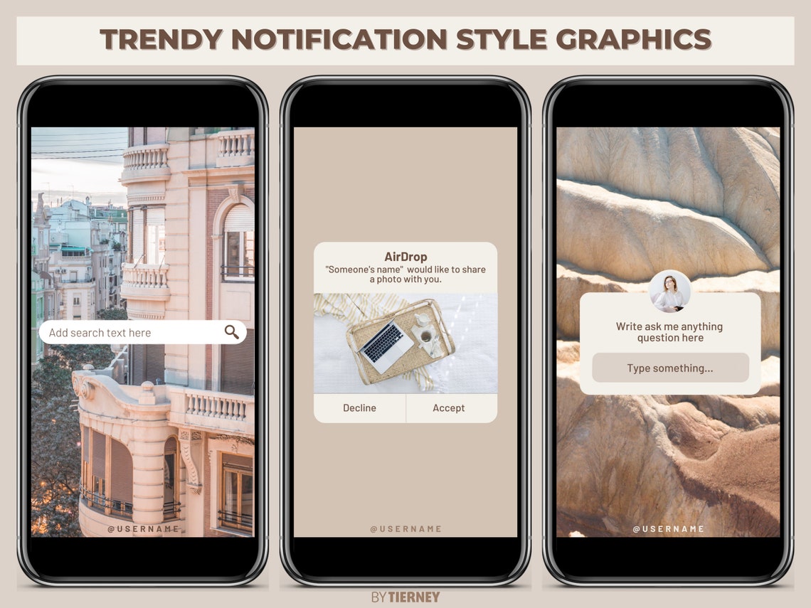 Buy 50 Neutral Instagram Story Templates for Canva IG Template Bundle ...