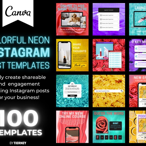 Instagram Template Gen Z - Etsy