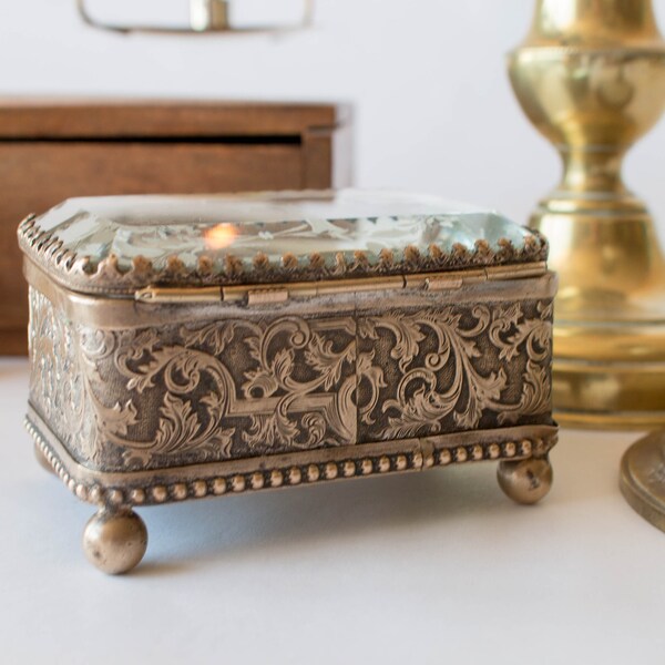 Small Glass Box - Etsy