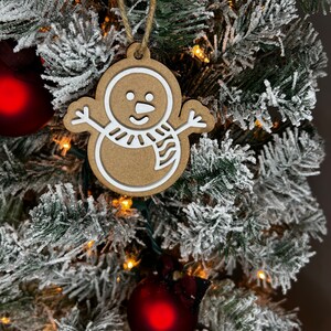 Gingerbread Christmas Ornament Set Gift Exchange Co-worker Secret Santa ...
