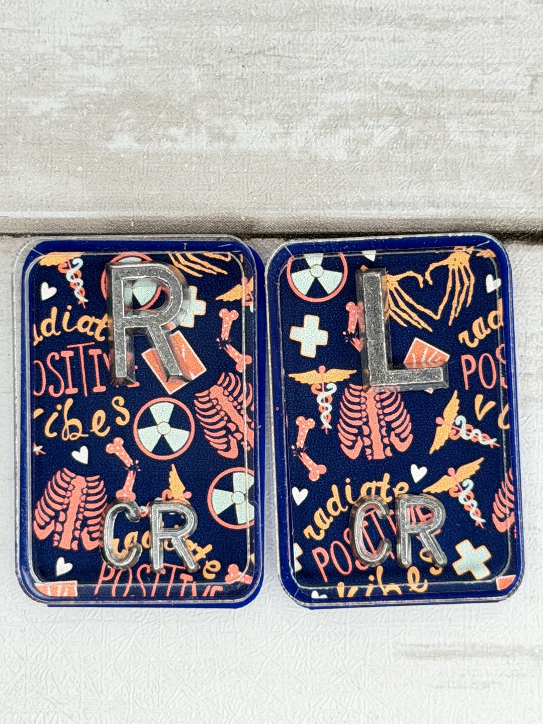 Positive Vibes Xray Markers Lead Initial Radiology Tech Gift Set - Etsy