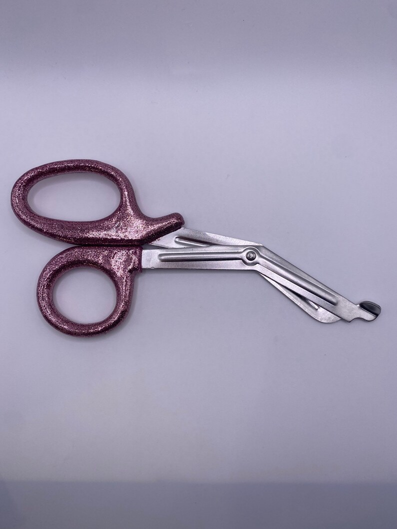 Leopard Print Trauma Shears Glitter EMS Shears Nursing | Etsy