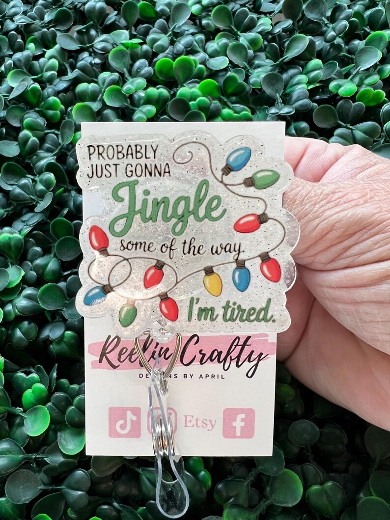 Probably Just Gonna Jingle Badge Reel Health Care Medical Professional ...