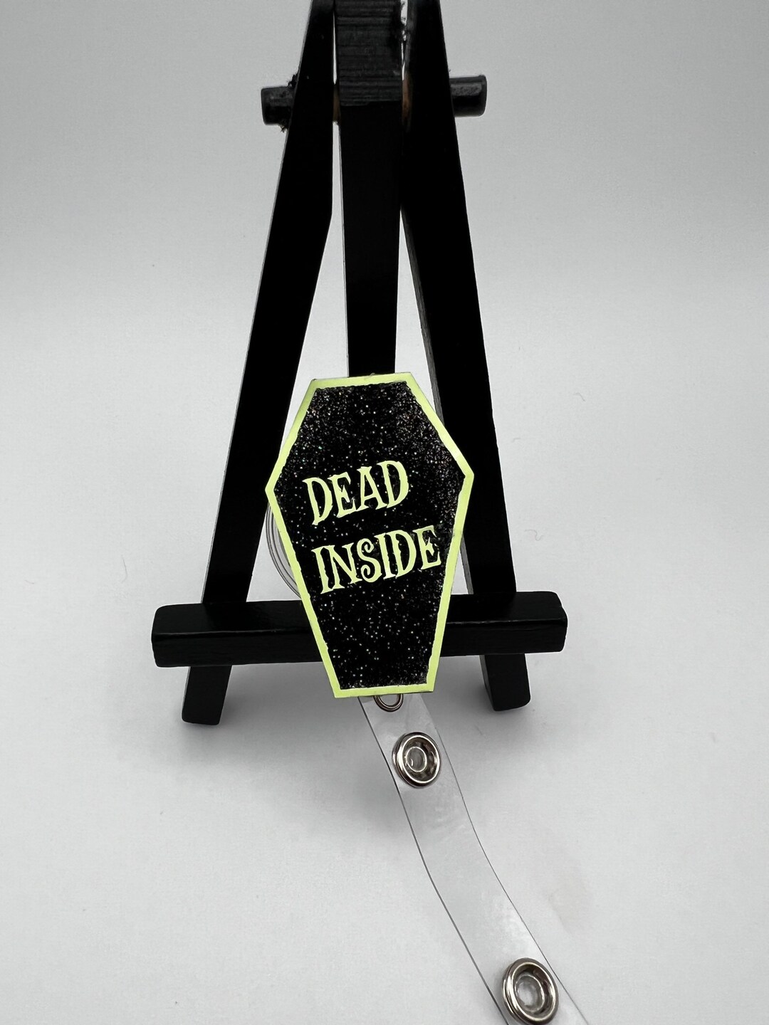 Dead Inside Coffin• Nurse Badge Reel• Health Care Badge Reel • Medical ...