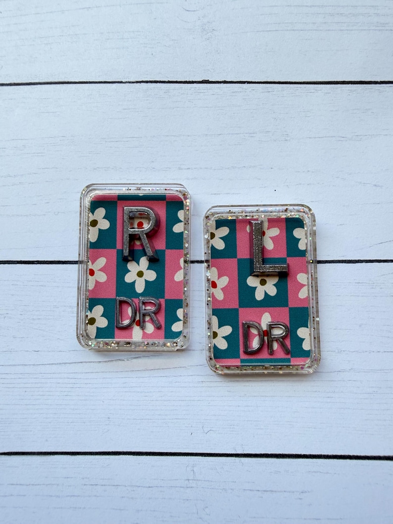 Daisy Checkered Board Xray Markers Lead Initial Radiology Tech Gift Set ...