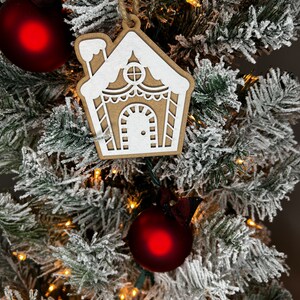 Gingerbread Christmas Ornament Set Gift Exchange Co-worker Secret Santa ...