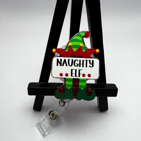 Elf Badge Reel - Etsy