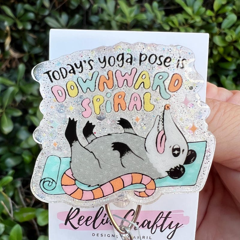 Spiraling Badge Reel - Etsy