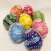 Set 8 Colour Easter Eggs - Etsy