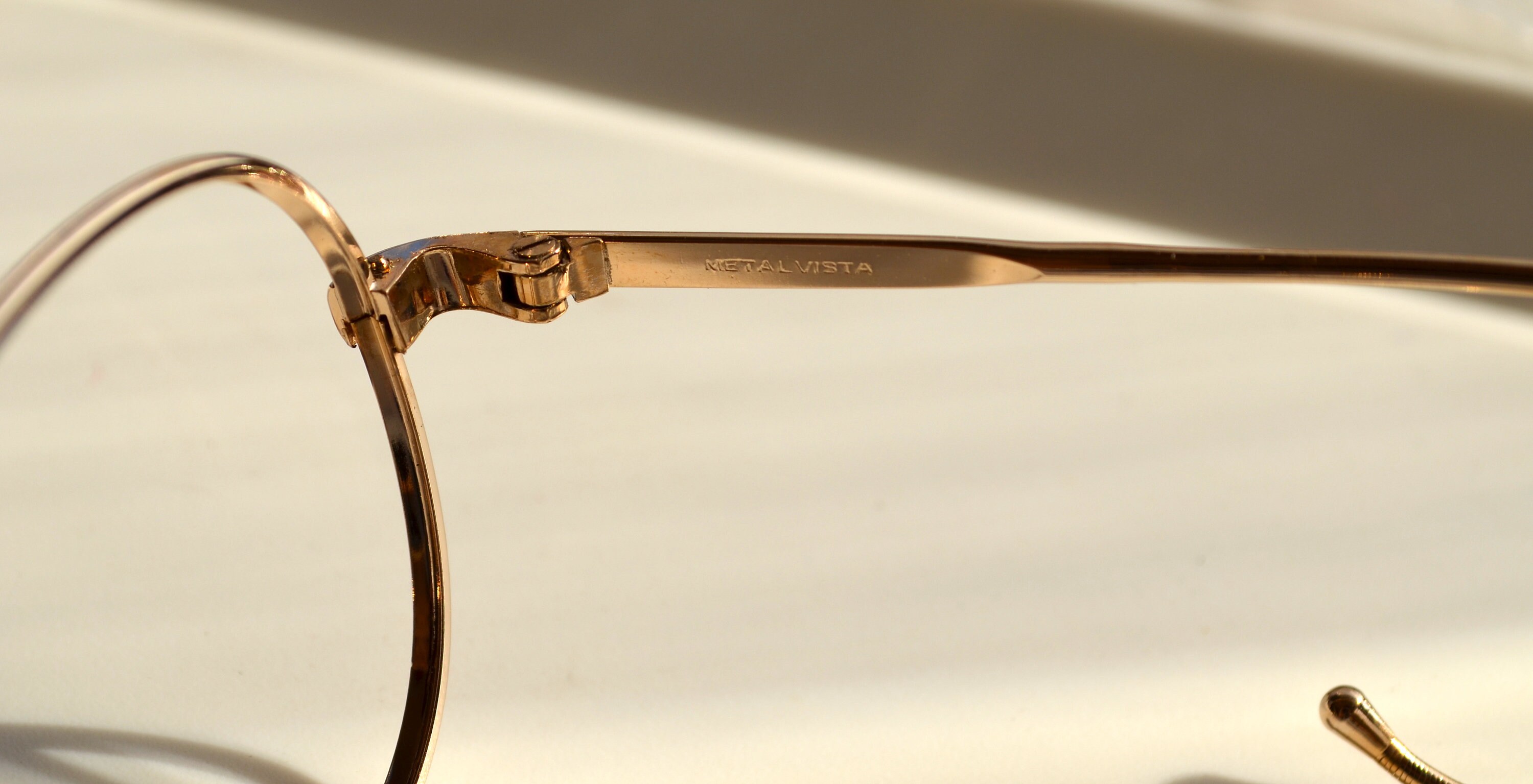 Vintage Cable Temples Metalvista Eyeglasses Frame for Kids // Made in ...