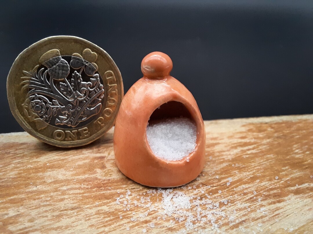 Miniature Salt Pig - Limited Run/made to Order. Dolls House Accessories ...