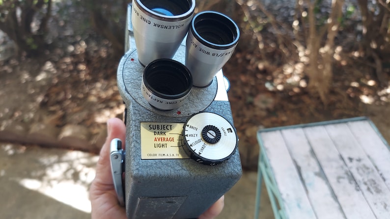 Vintage 1950s Wollensak Model 43 Multiple Lens Film Camera . - Etsy