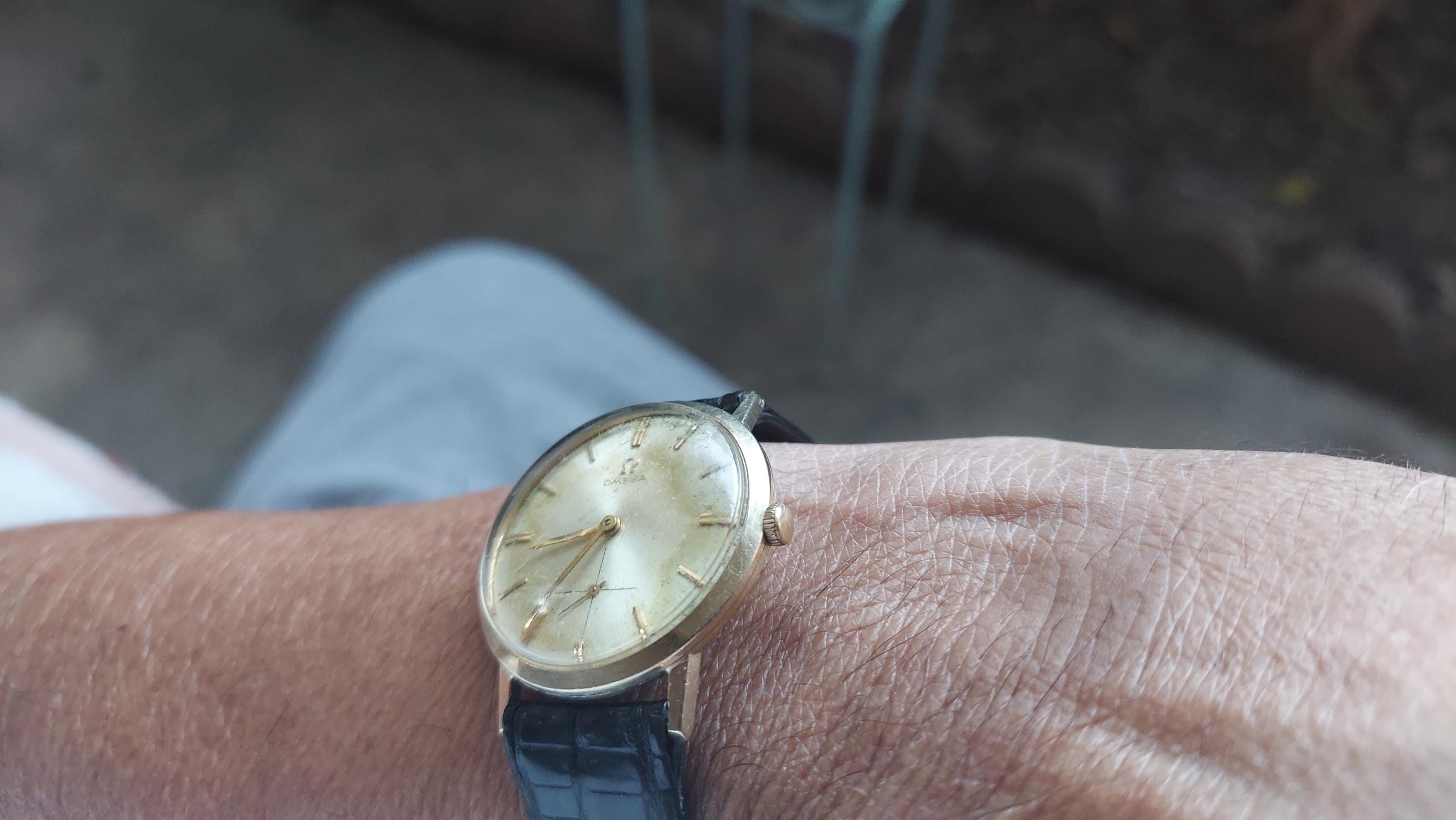Vintage 1950s Omega Cal 510 , 17 Jewel Mechanical Manual Wind Men's ...