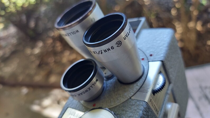 Vintage 1950s Wollensak Model 43 Multiple Lens Film Camera . - Etsy