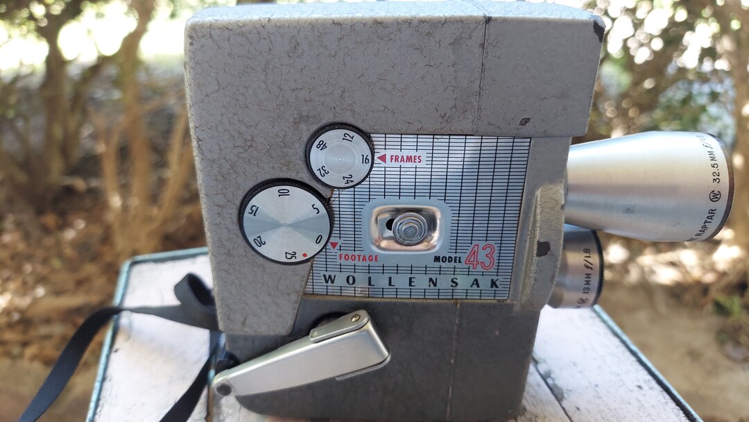 Vintage 1950s Wollensak Model 43 Multiple Lens Film Camera . - Etsy