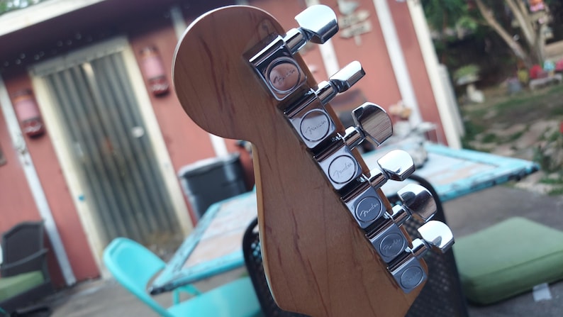 1995 Fender Stratocaster Black Label Made in Mexico Electric Guitar ...
