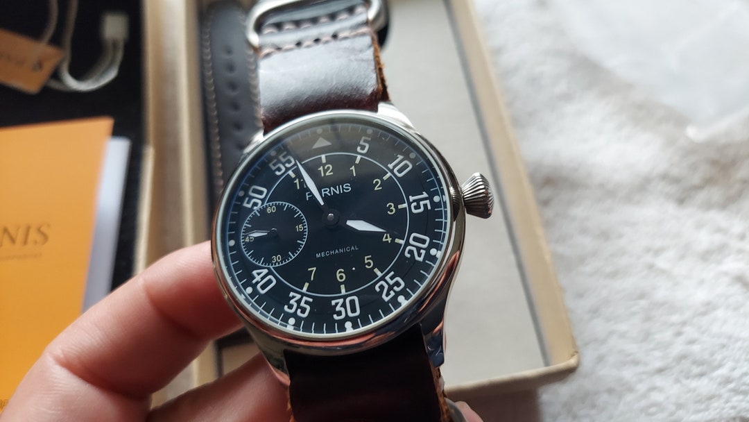 PARNIS 44MM Pilot Aviator Mechanical Men's Wristwatch - Etsy