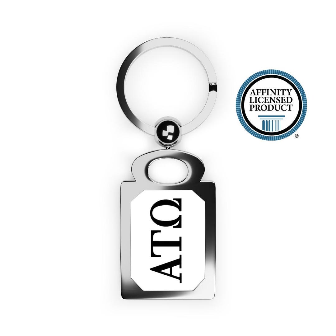 Alpha Tau Omega ATO Fraternity Rectangle Photo Keyring College ...