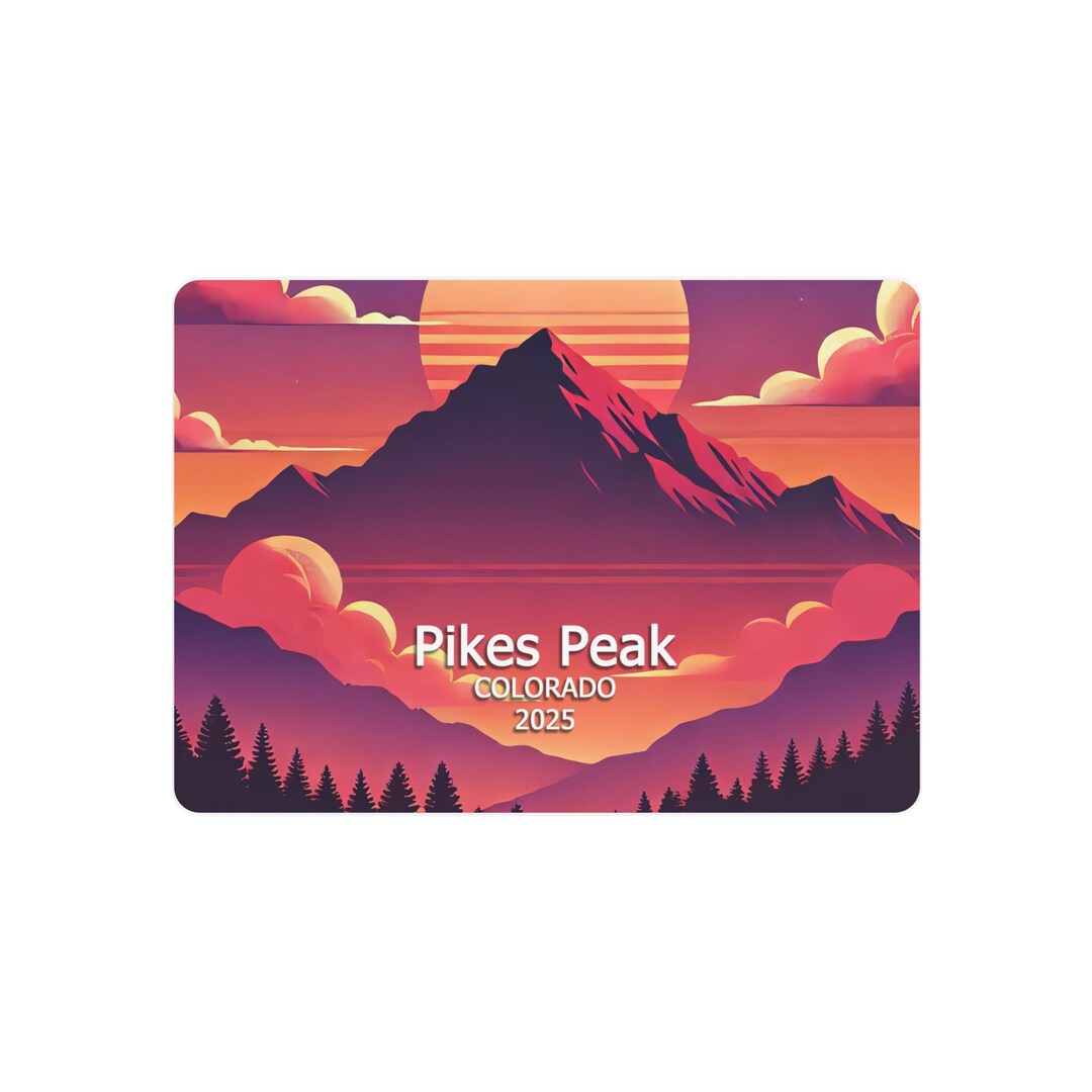 Pikes Peak Souvenir Sign: Rustic Mountain Wall Art, Adventure Decor - Etsy